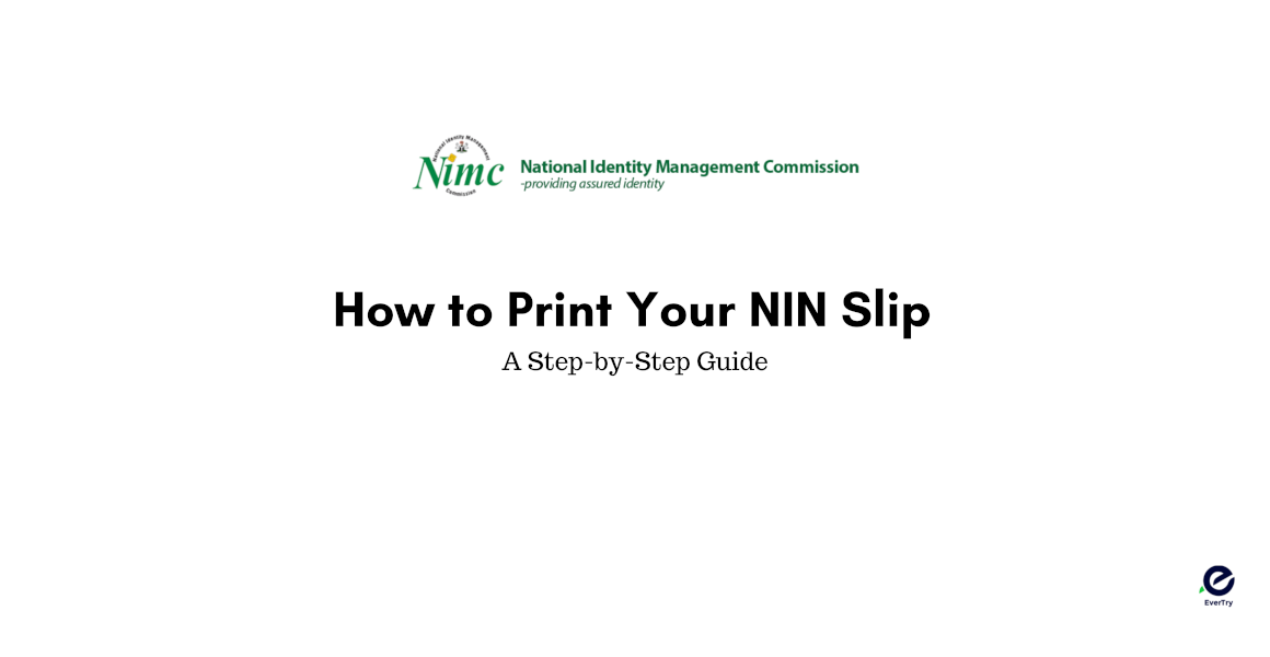 NIMC's Latest Update: Editing Your NIN Details Made Easy with the Self ...