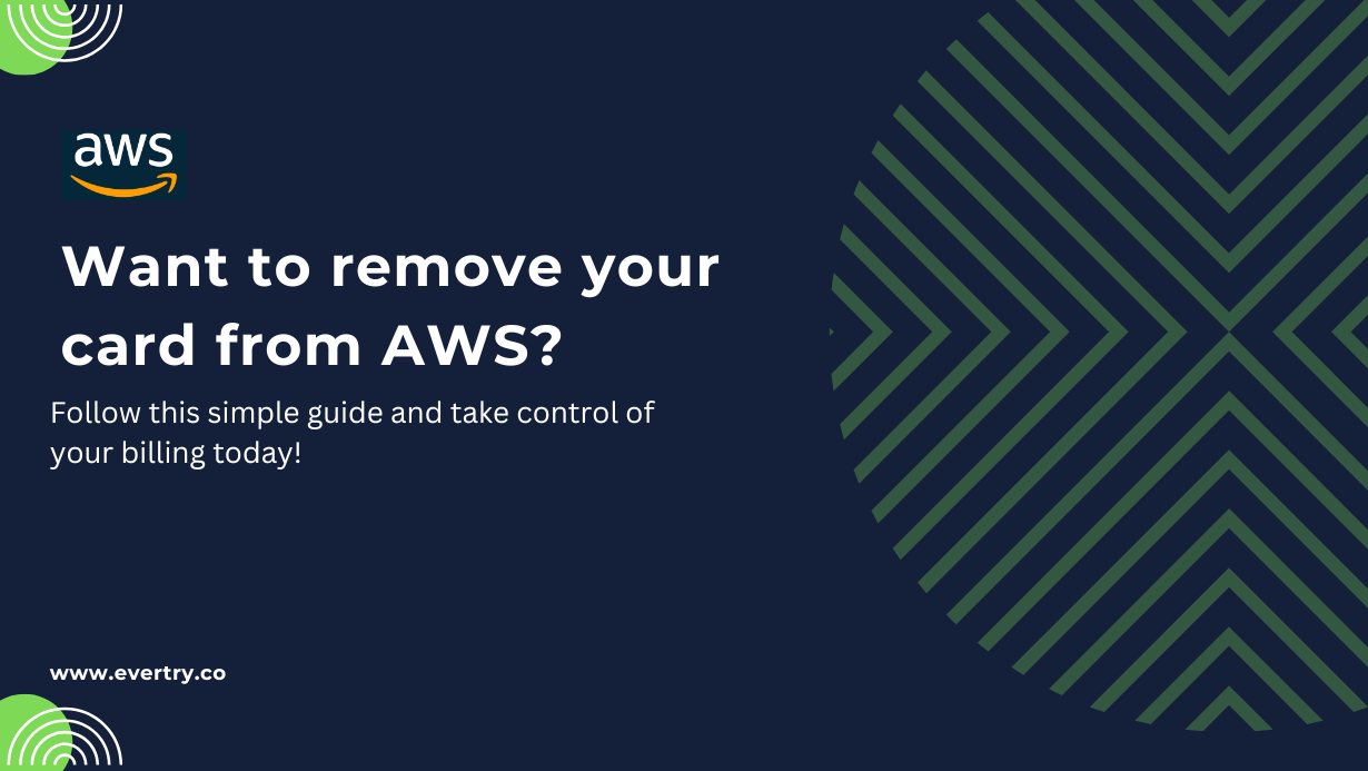 How to Remove Card Details from Your AWS Account